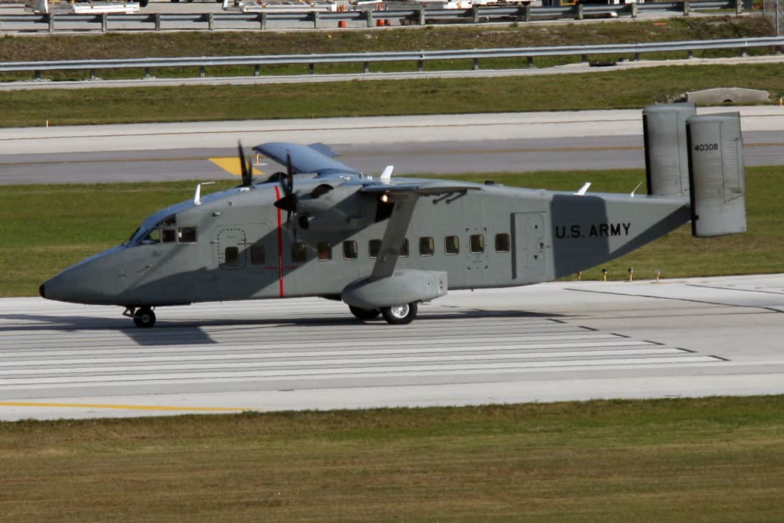 Short C-23 Sherpa · History, Technical Data & Photos · AeroCorner