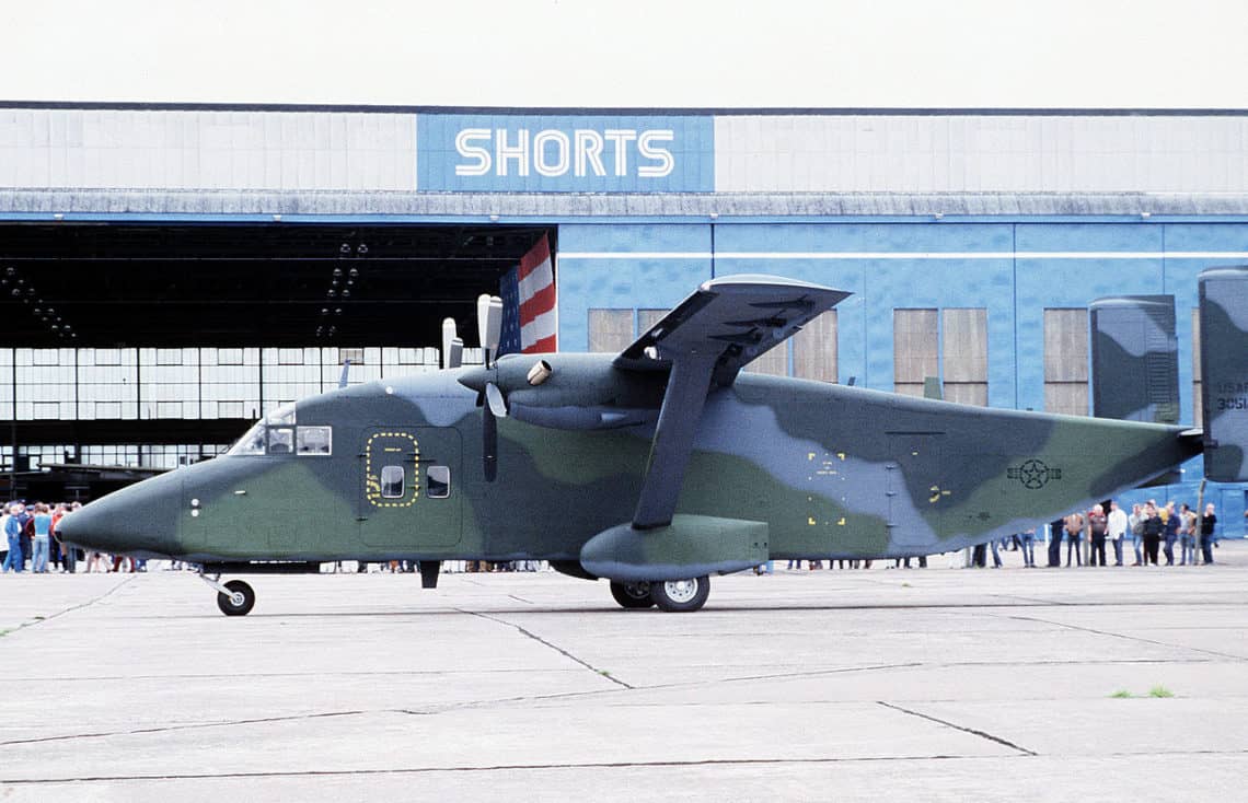 Short C-23 Sherpa · History, Technical Data & Photos · AeroCorner