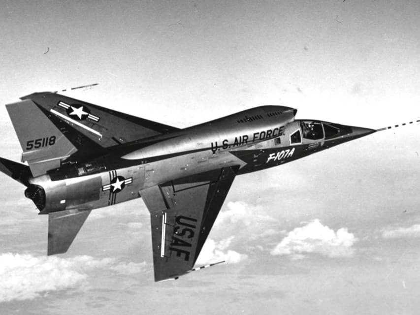North American F-107 · History, Technical Data & Photos · AeroCorner