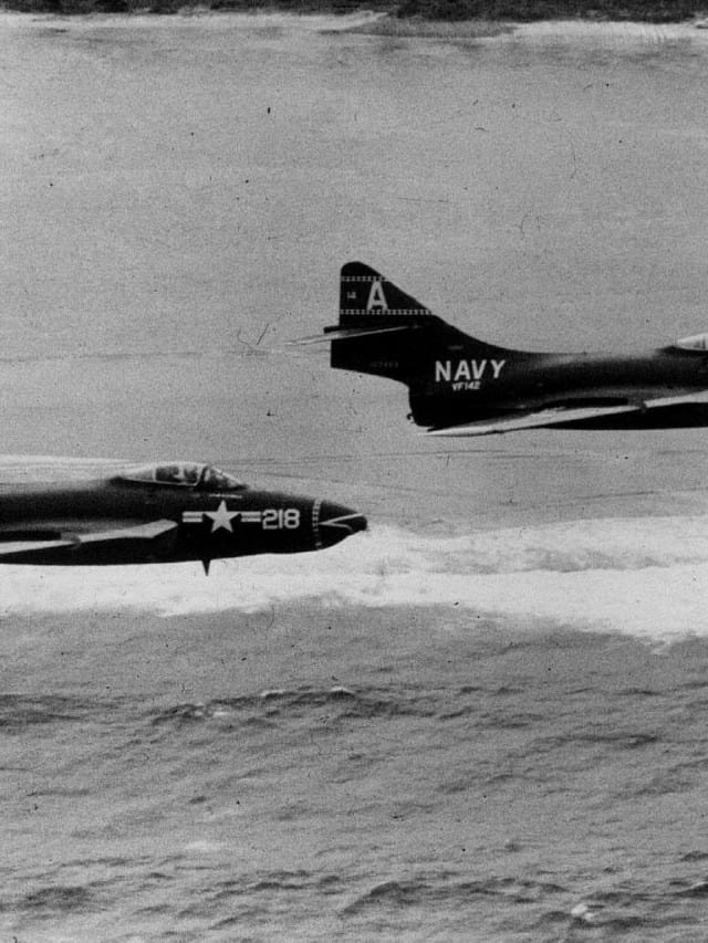 Grumman F9F-6 Cougar · History, Technical Data & Photos · AeroCorner