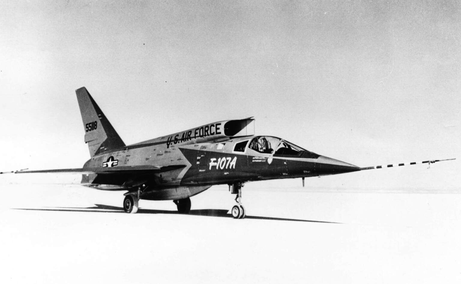 North American F-107 - History, Technical Data & Photos - Aero Corner