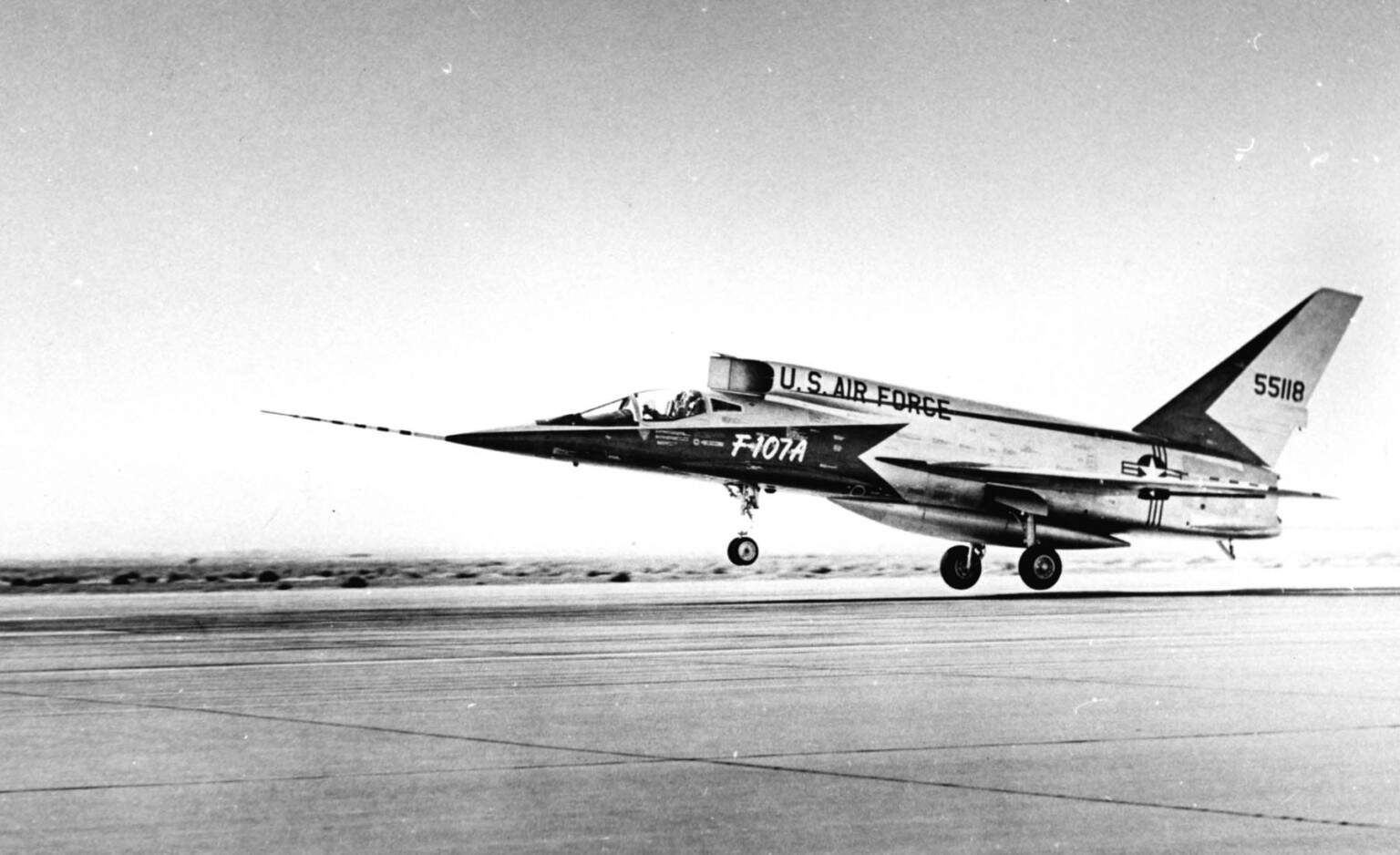 North American F-107 · History, Technical Data & Photos · AeroCorner