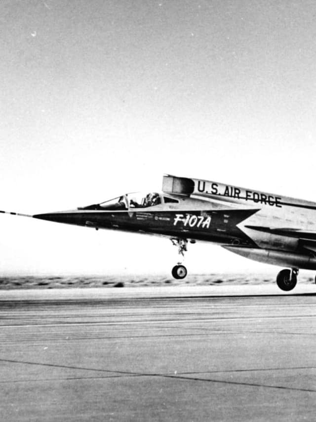 North American F-107 · History, Technical Data & Photos · AeroCorner