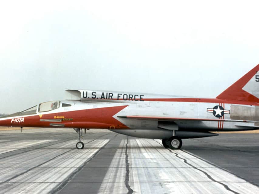 North American F-107 · History, Technical Data & Photos · AeroCorner