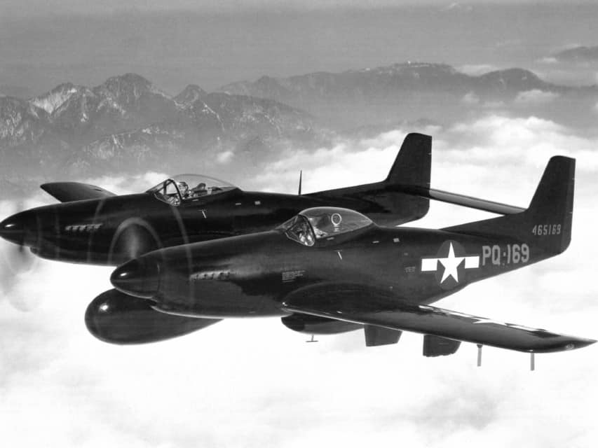 North American F-82 Twin Mustang · History, Technical Data & Photos ...