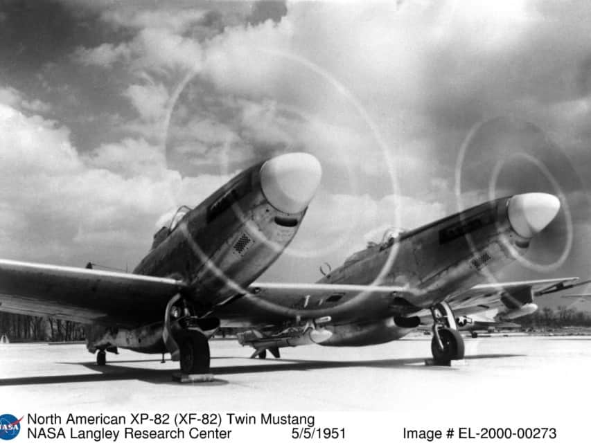 North American F-82 Twin Mustang · History, Technical Data & Photos ...