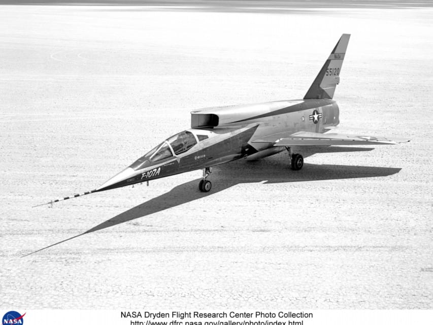 North American F-107 · History, Technical Data & Photos · AeroCorner