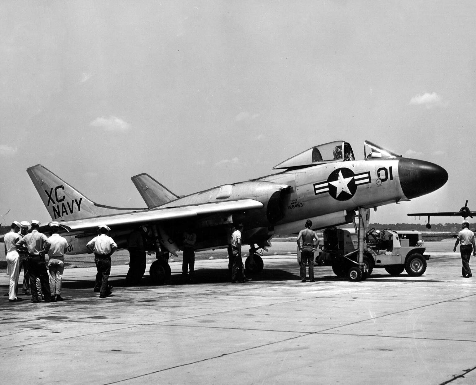 Vought F7U Cutlass · History, Technical Data & Photos · AeroCorner